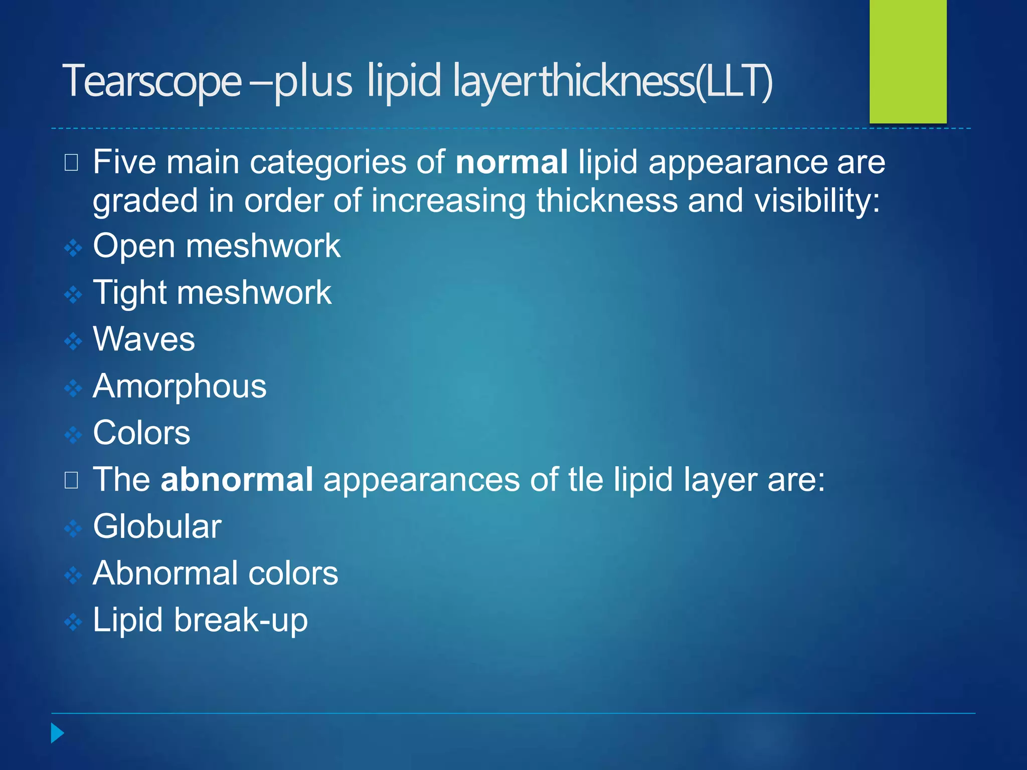 Dry eye diagnosis and management | PPTX