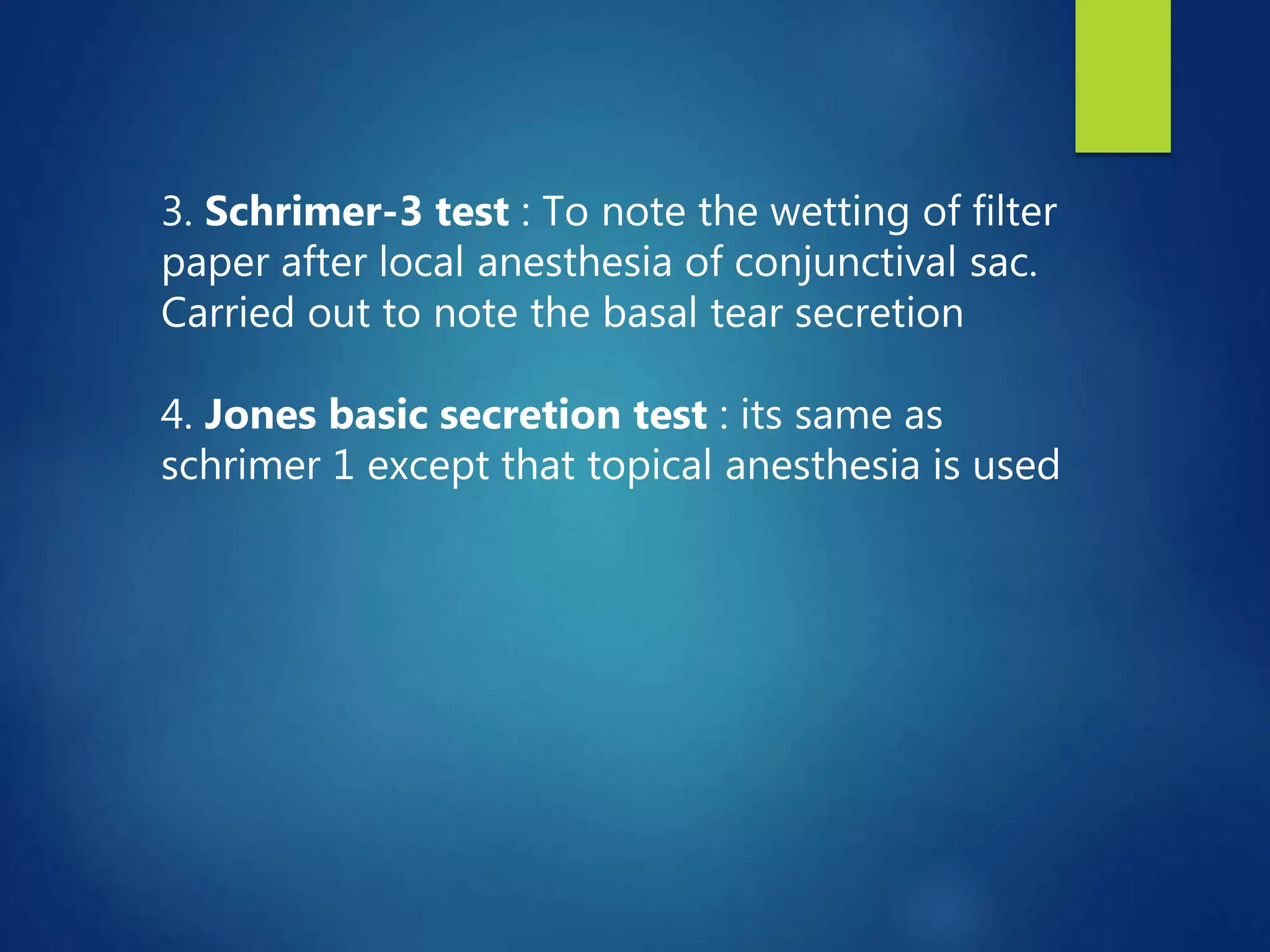 Dry eye diagnosis and management | PPTX