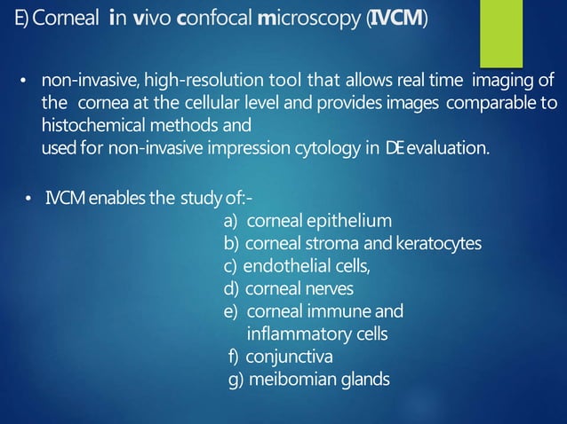 Dry eye diagnosis and management | PPTX