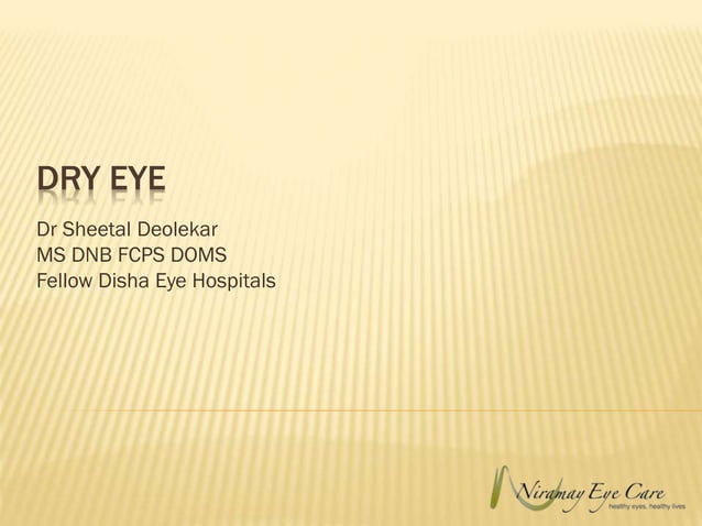 Dry Eye | PPT