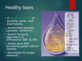 Dry eye pathology | PPTX