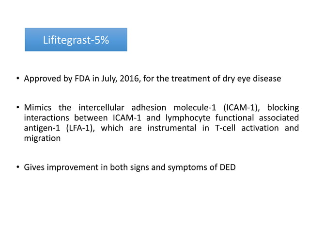 Latest Advances in Dry Eye Management.pptx | Eye and Vision Conditions ...