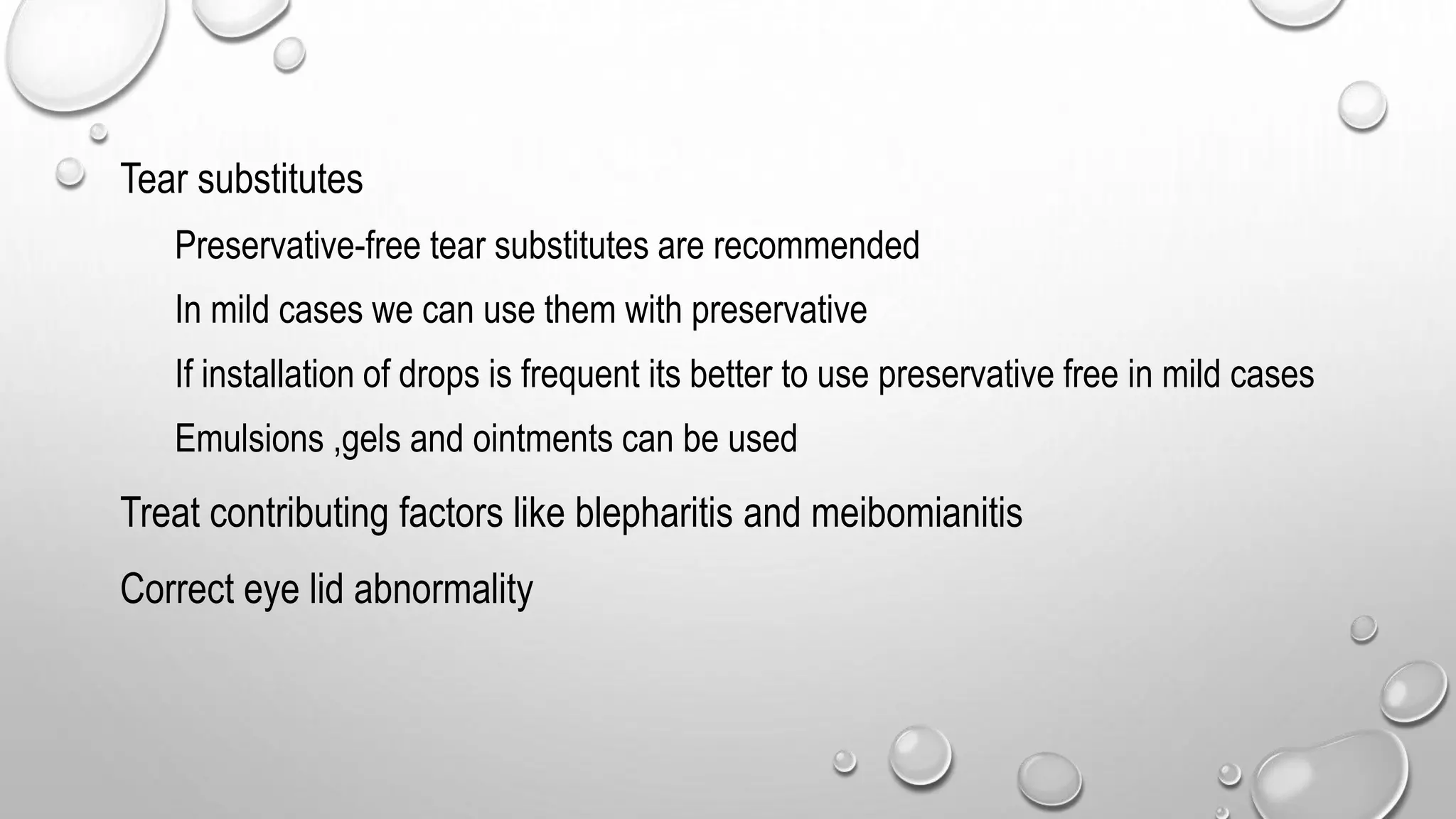 Dry eye syndrome | PPTX