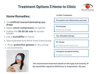 Dry Eye Syndrome - Causes, Symptoms, and Treatment | PDF