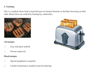 Dry heat methods of cooking | PPTX