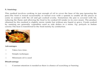 Dry heat methods of cooking | PPTX