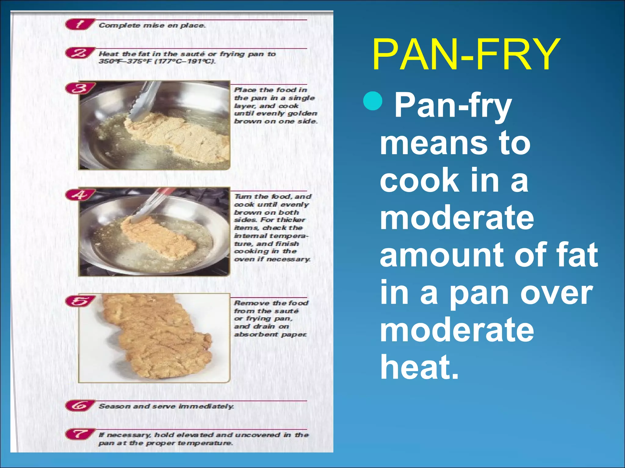 Dry heat cooking method | PPT