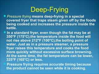 Dry heat cooking method | PPT