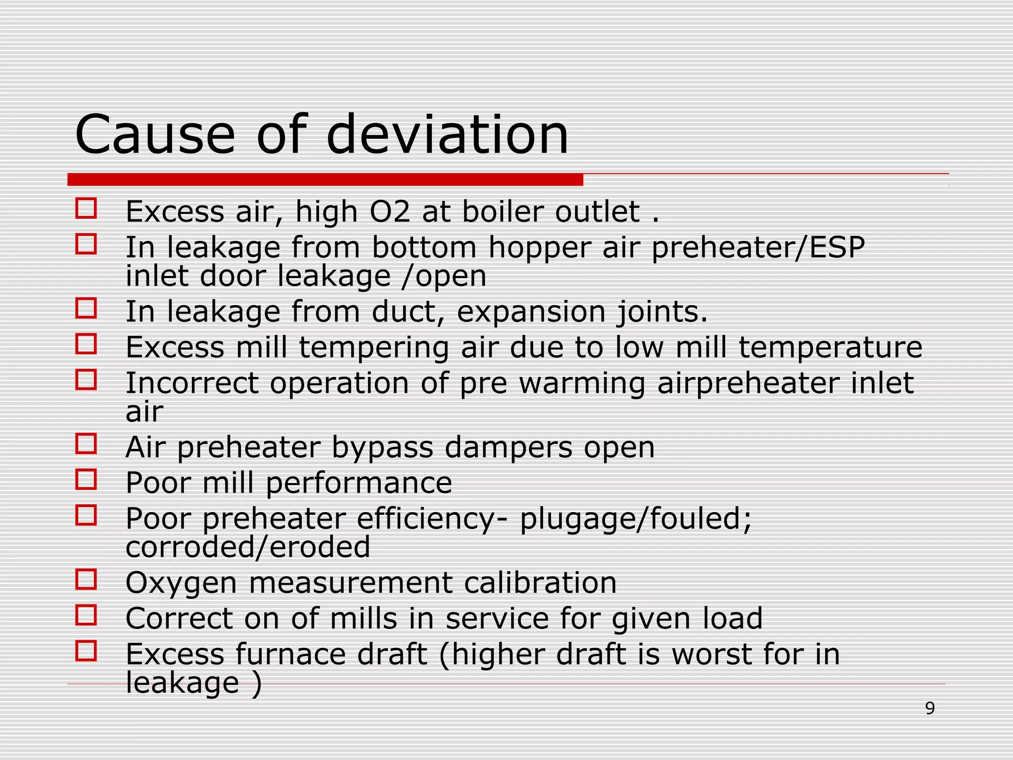 Dry heat losses in boiler | PPT