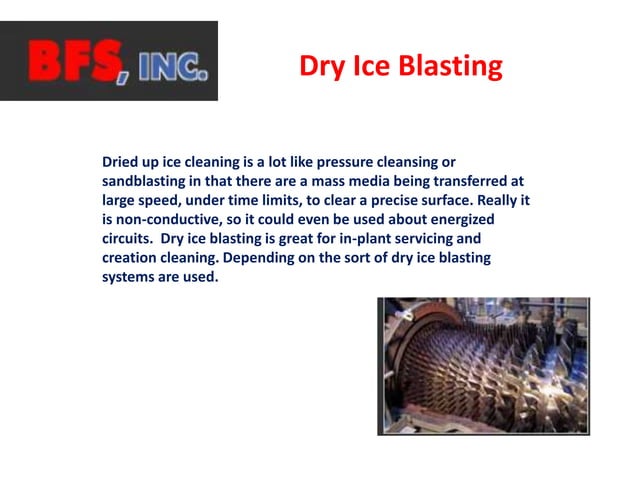 Dry ice blasting | PPT