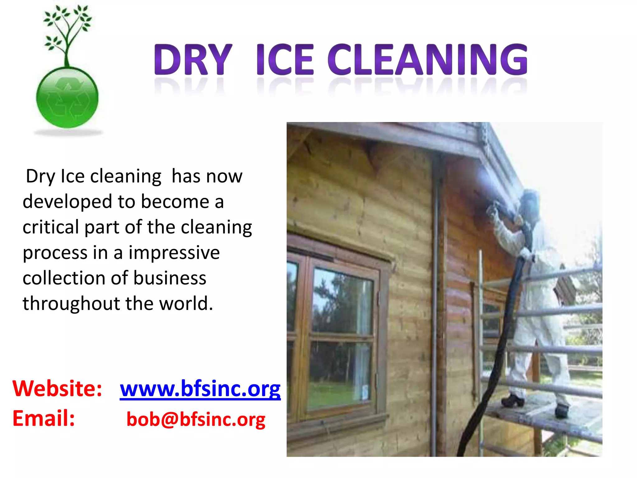 Dry ice cleaning | PPTX