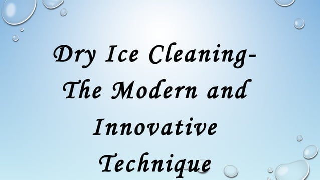 Dry Ice Machine | PPT