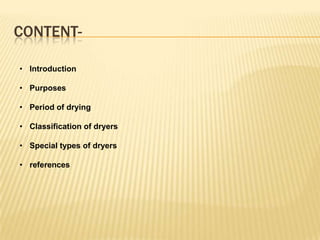 Drying | PPTX