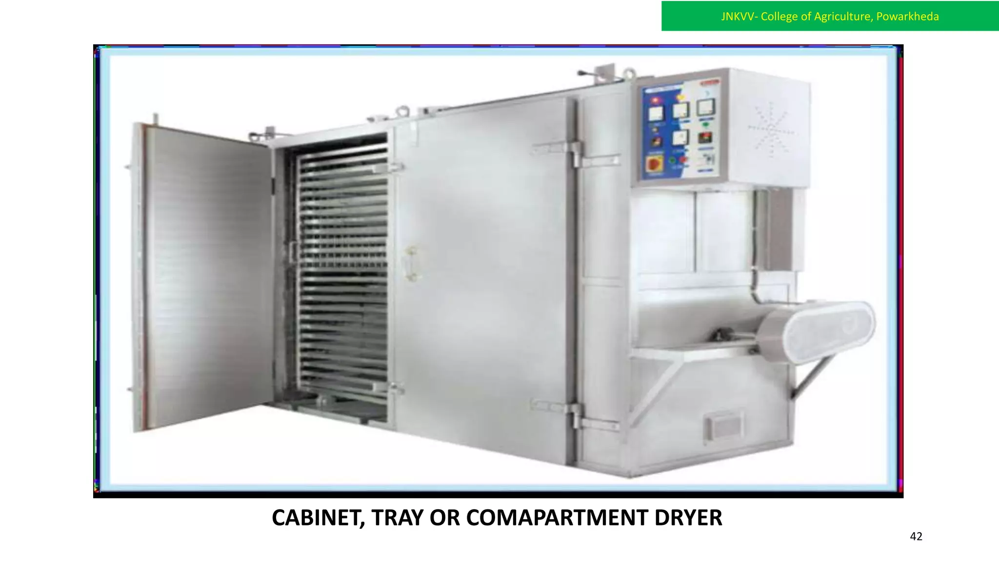 Drying of agriculture product (Cereals, Pulses and Oilseed ) and ...