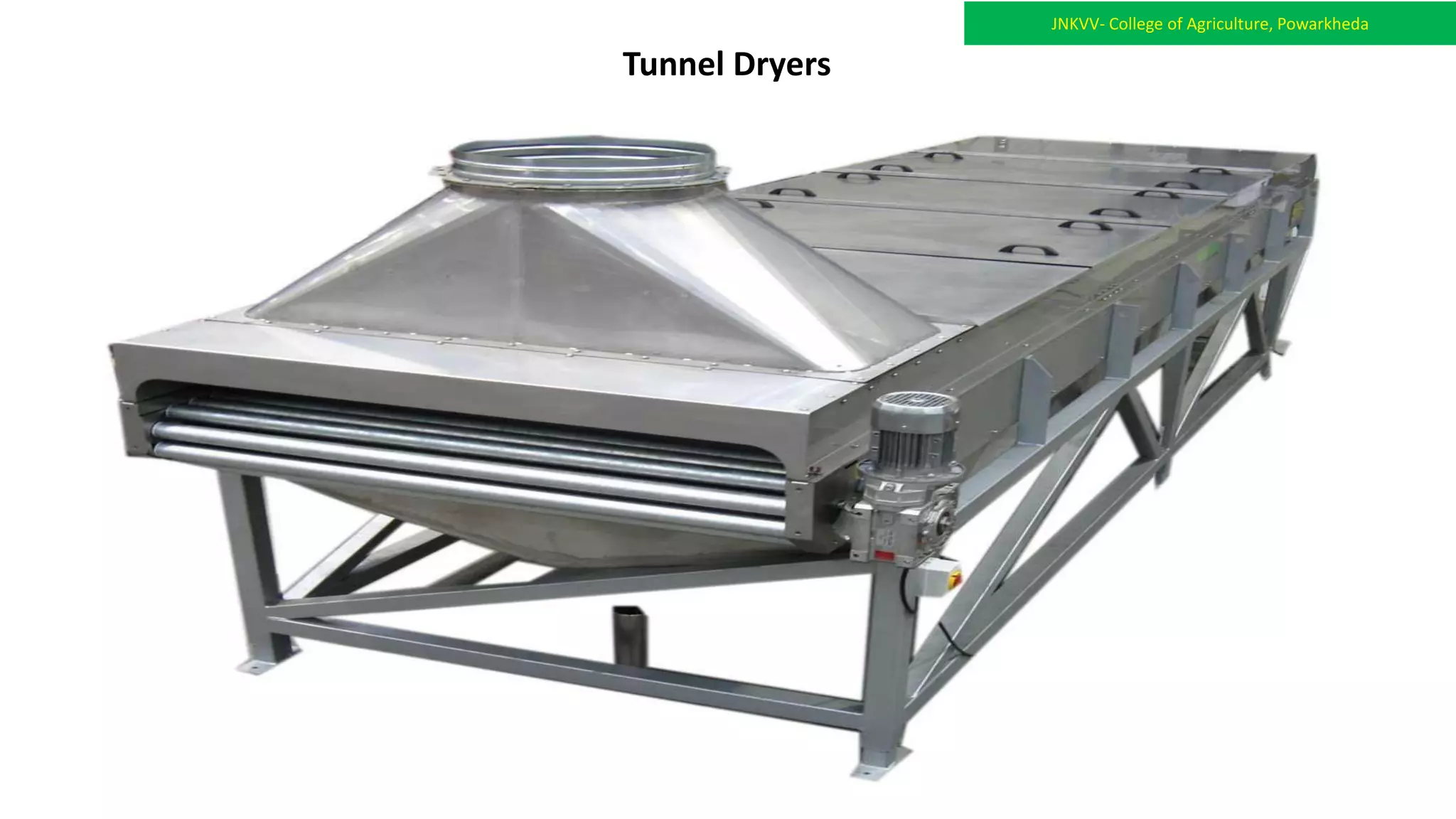 Drying of agriculture product (Cereals, Pulses and Oilseed ) and ...
