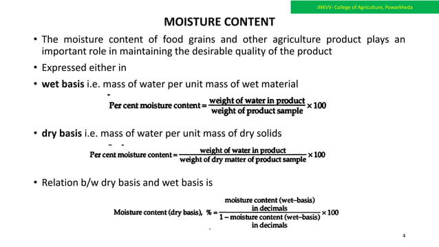 Drying of agriculture product (Cereals, Pulses and Oilseed ) and ...
