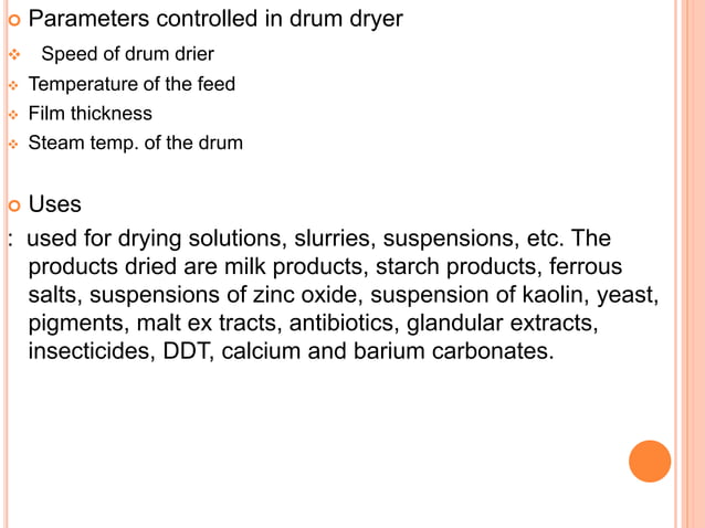 Drying | PPTX | Chemistry | Science