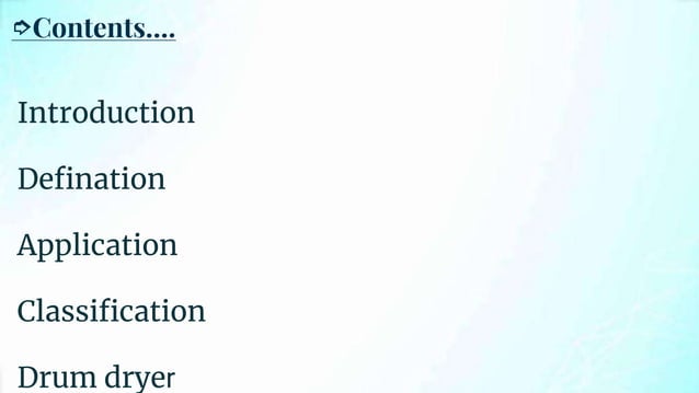 Drying ppt by akanksha puri | PPT