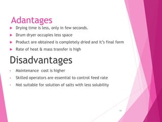 Drying- Pharmaceutical Engineering | PPT