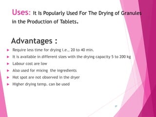Drying- Pharmaceutical Engineering | PPT