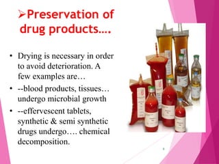 Drying- Pharmaceutical Engineering | PPT