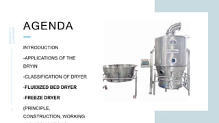 Drying by Proff. Mahesh Junghare Patil sir | PPTX