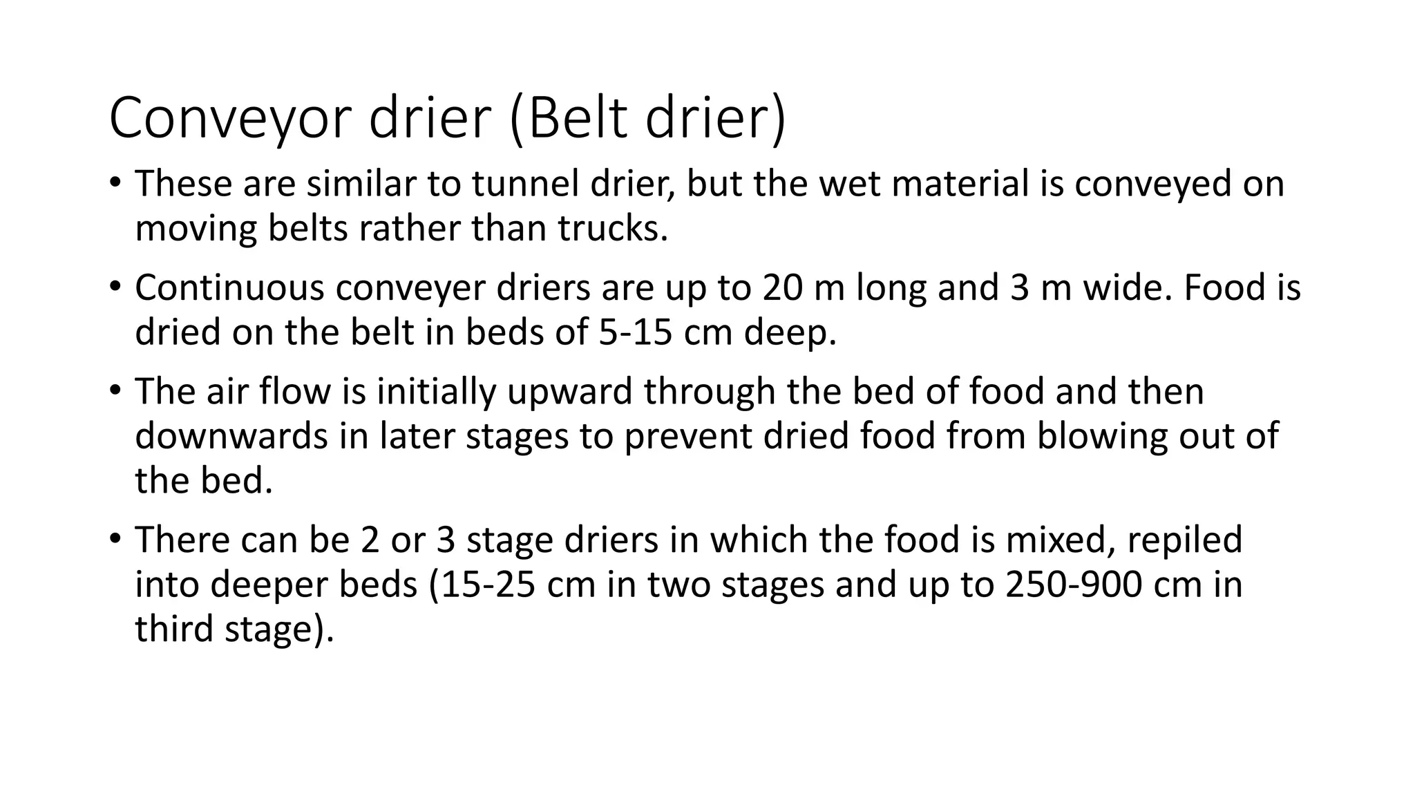 Drying & Dehydration of Fruit & Vegetable- Principle, equipment ...