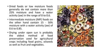 Drying & Dehydration of Fruit & Vegetable- Principle, equipment ...