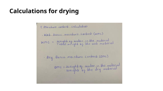 Drying process operation notes for chemical engineering .pptx