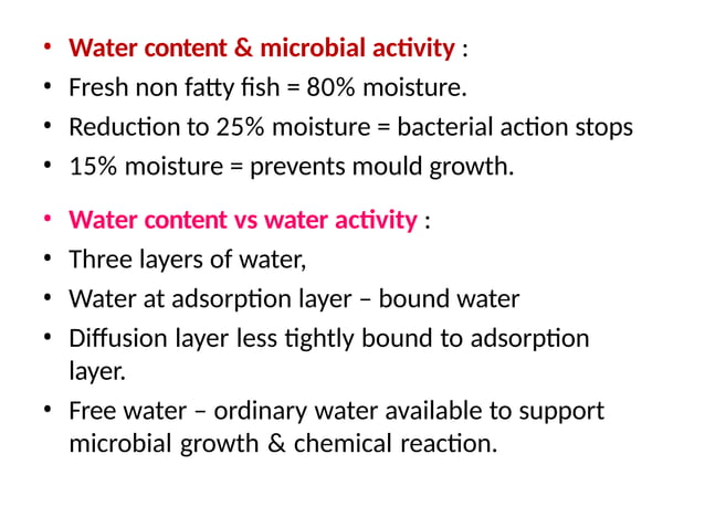 DRYING DEHYDRATION PROCESS IN FISH PRESERVATION | PPTX