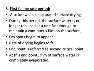 PRINCIPLES OF DRYING | PPTX
