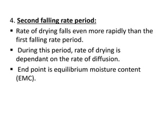 PRINCIPLES OF DRYING | PPTX