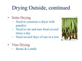 Drying and dehydration of fruits and vegetables | PDF
