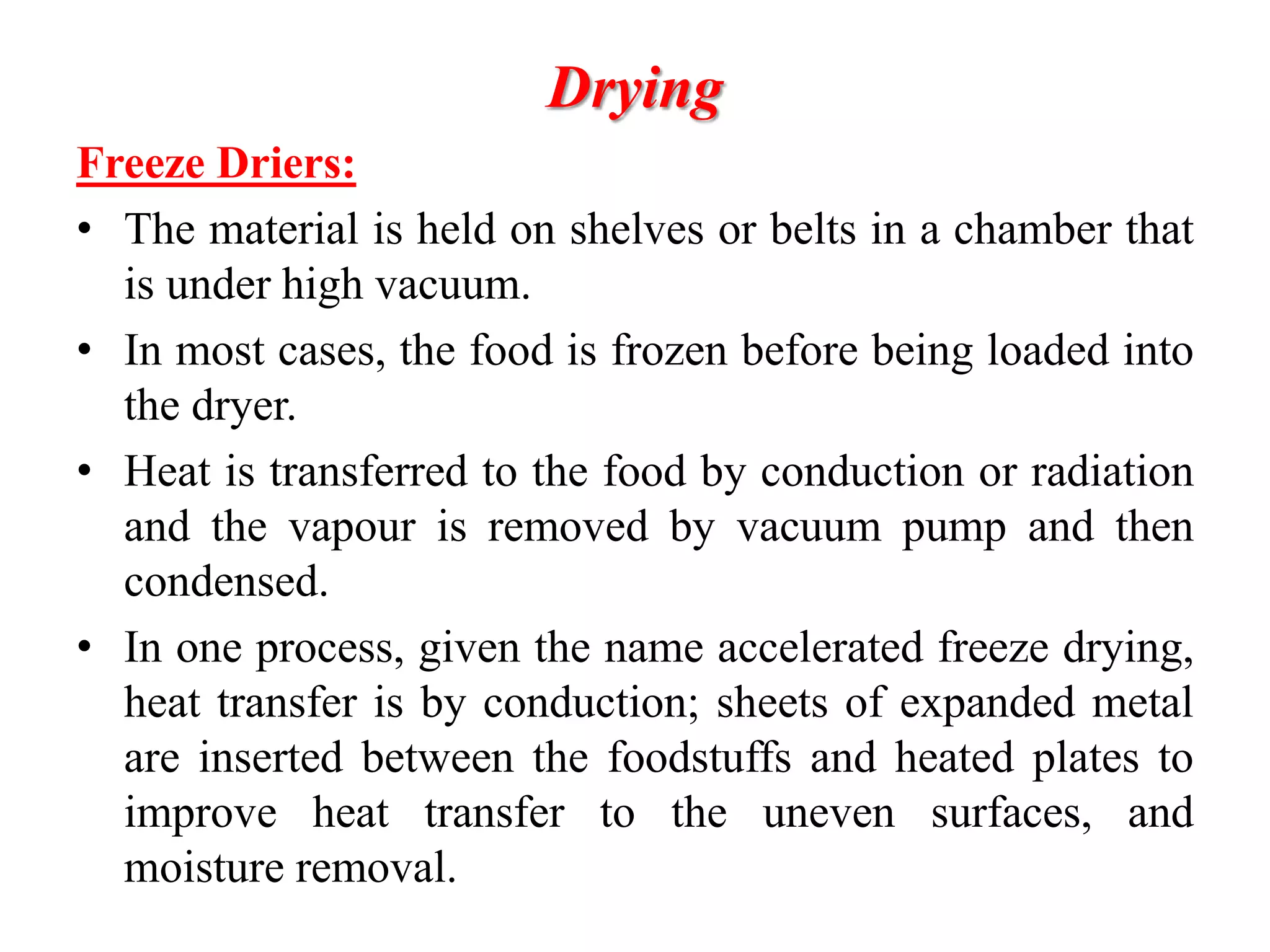 Drying equipments | PPTX