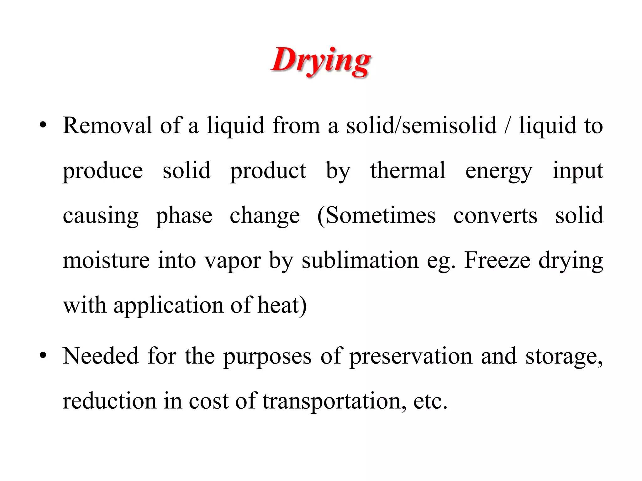 Drying equipments | PPTX