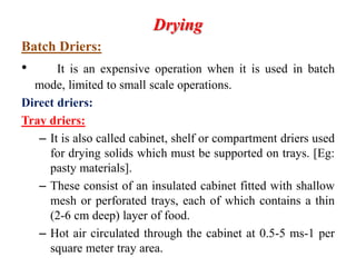 Drying equipments | PPTX