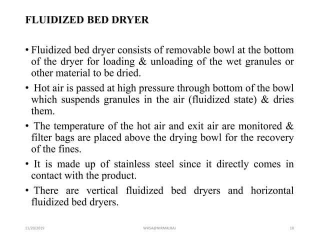 Drying final | PPT