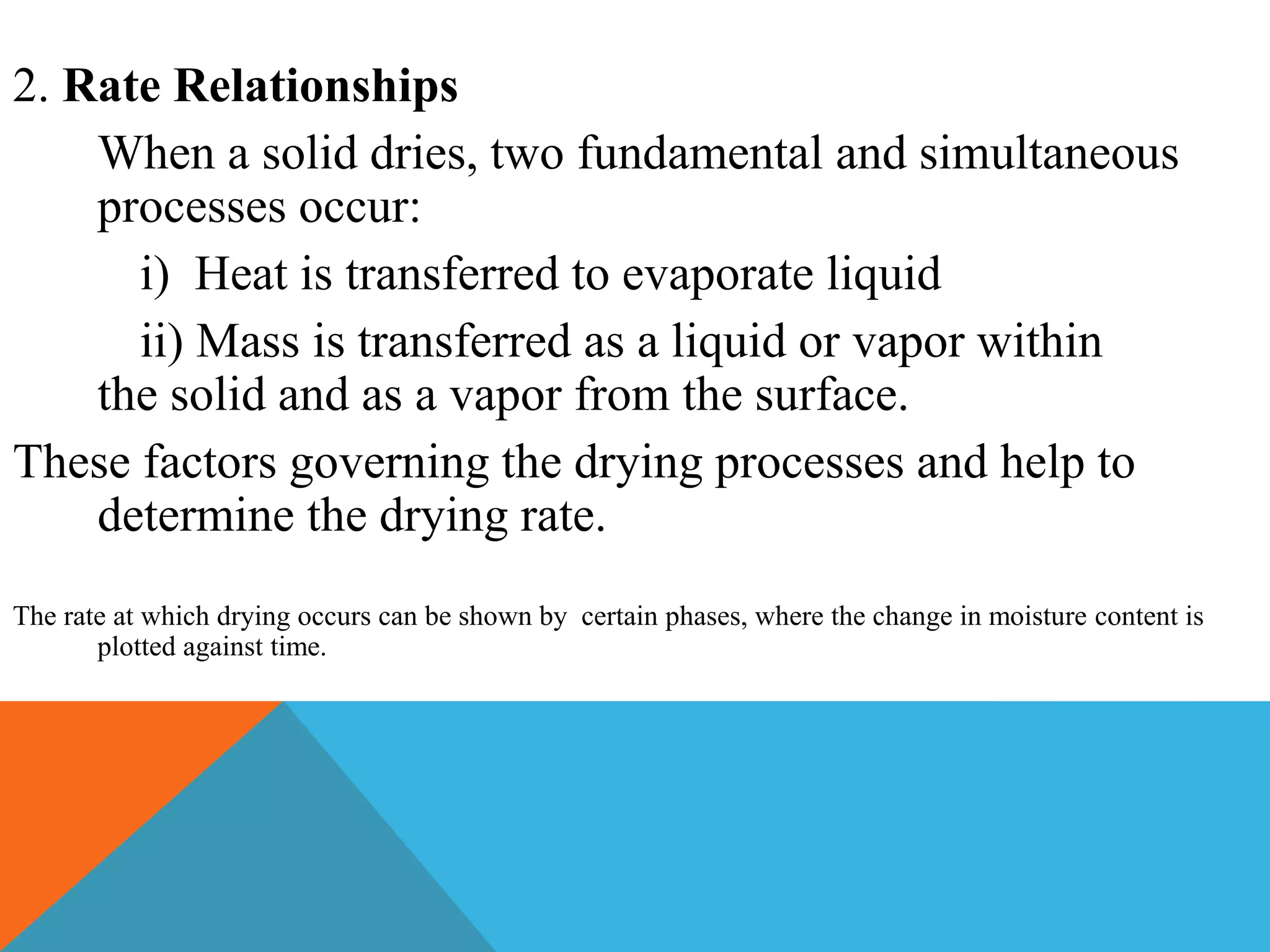 Drying (principles) | PPTX