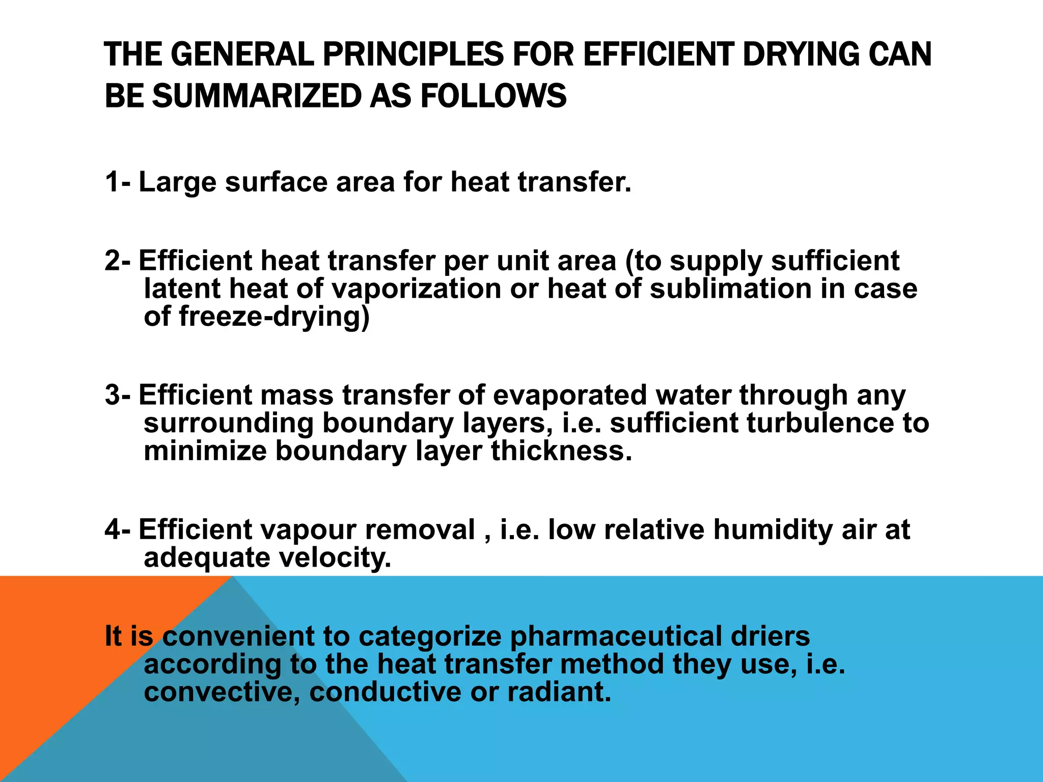 Drying (principles) | PPTX