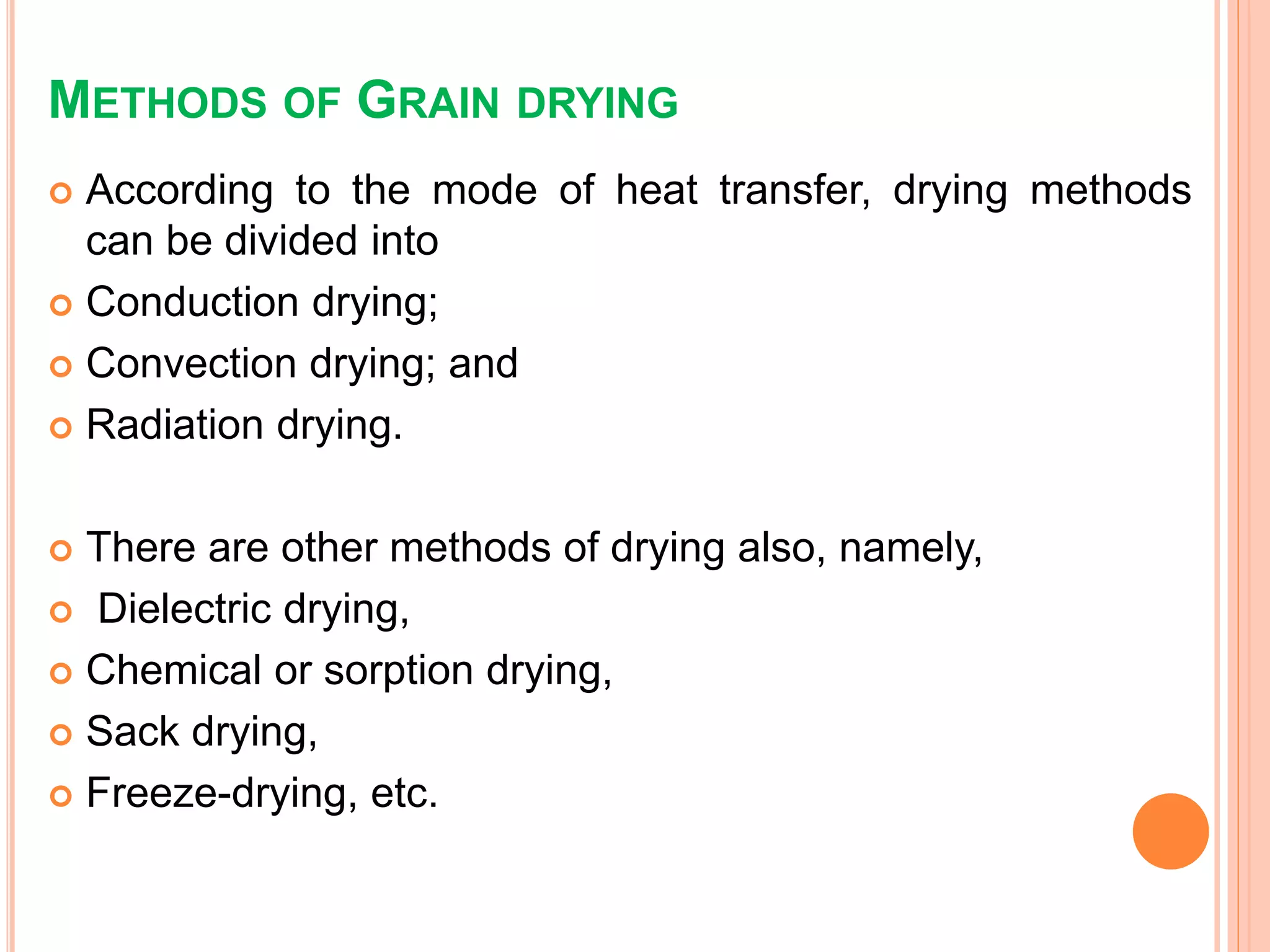 Drying methods | PPTX