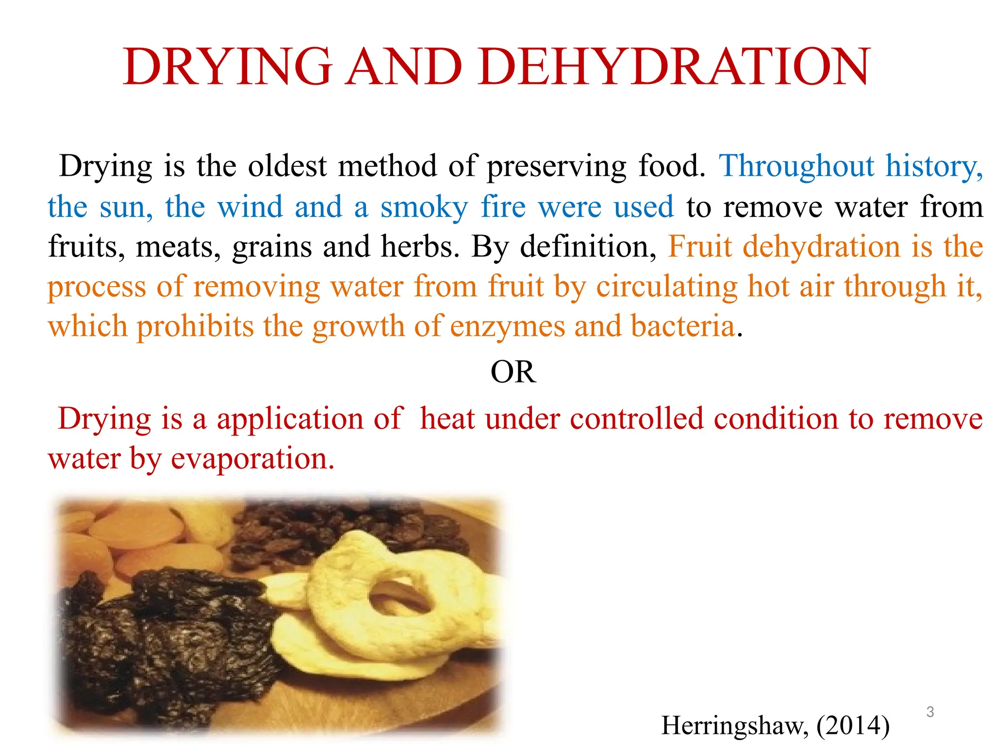 dehydration of fruits and vegetables.... | PPTX