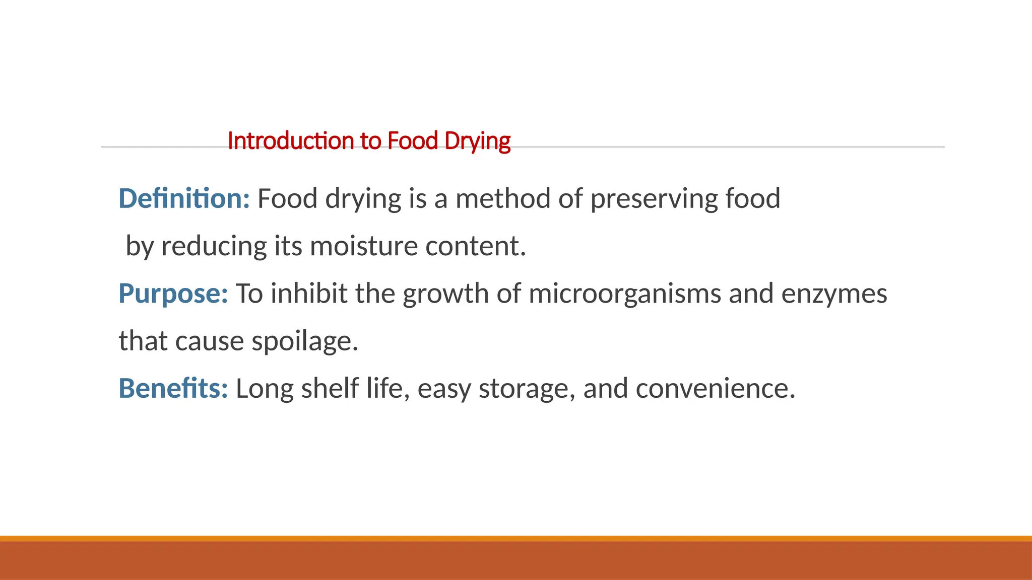 drying methods of food (different types of drying methods and dryers ...