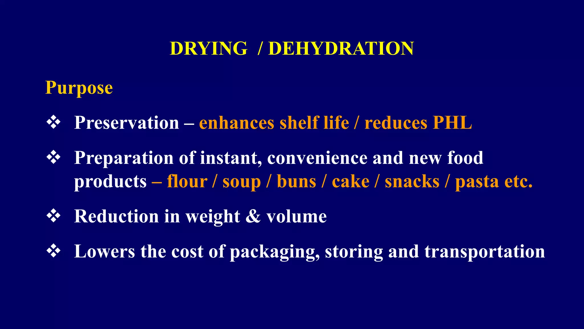 Drying of agricultural produce | PPT