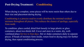 Drying of agricultural produce | PPT