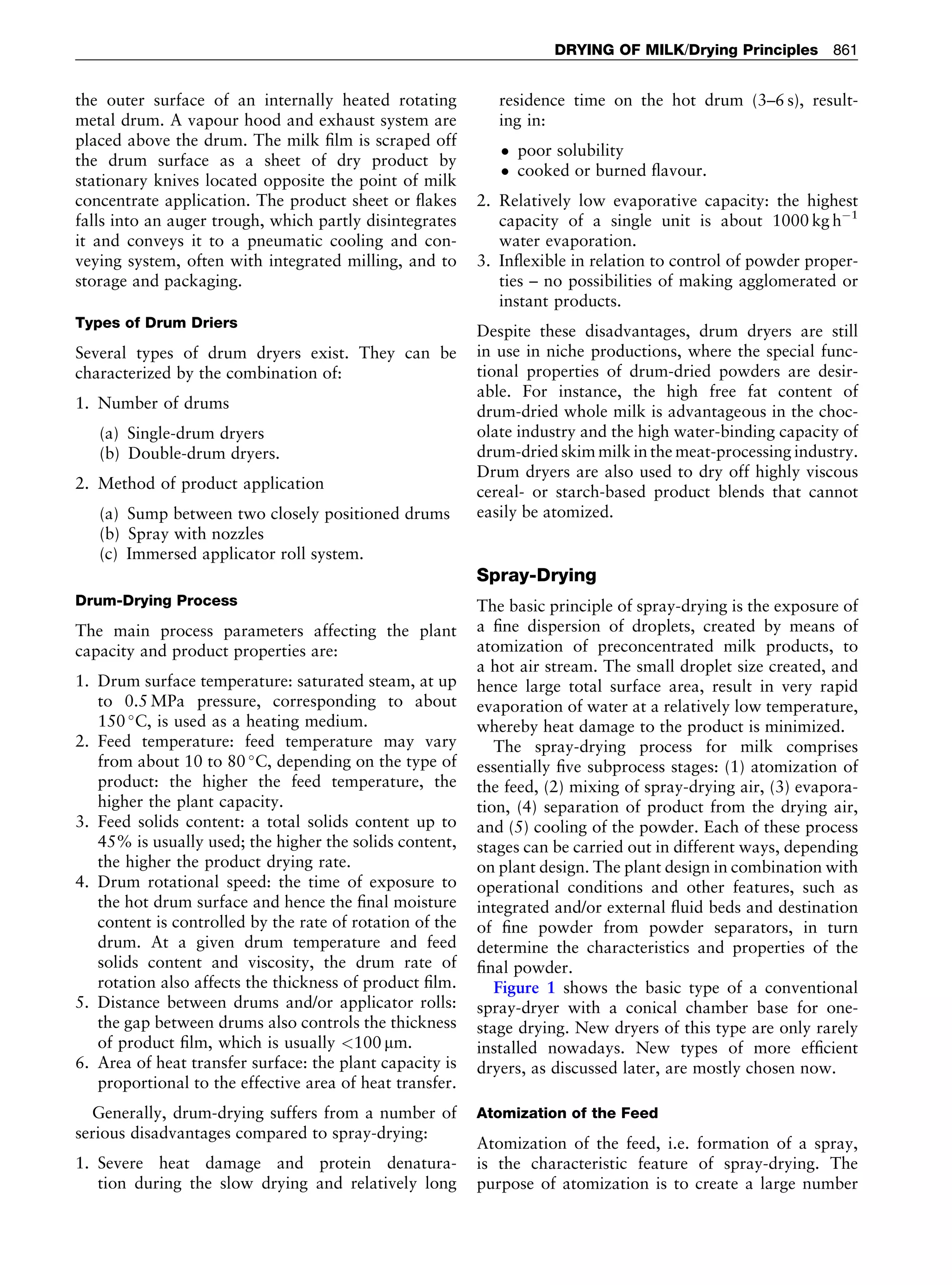 Drying of milk | PDF