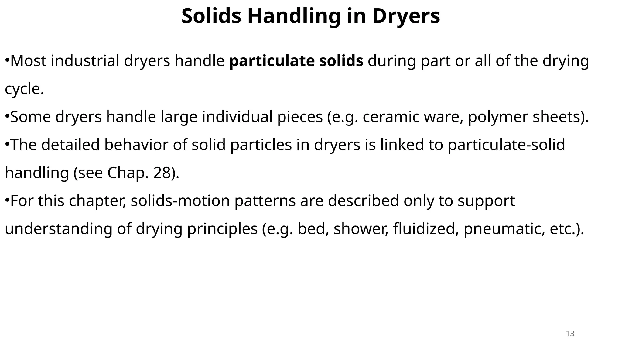 Drying of Solids Week 9-10 m.pptx for th | PPTX