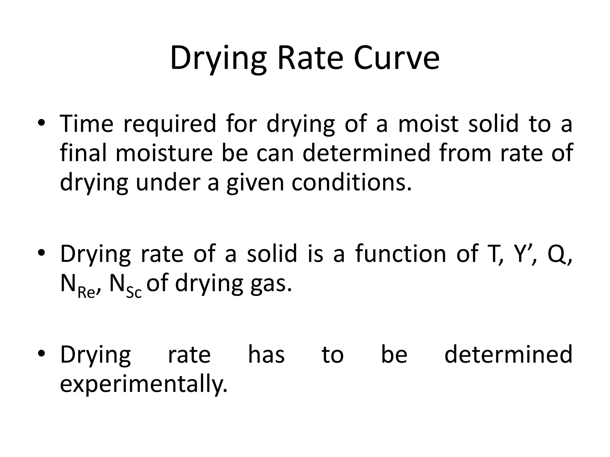 Drying of wet solids | PPTX