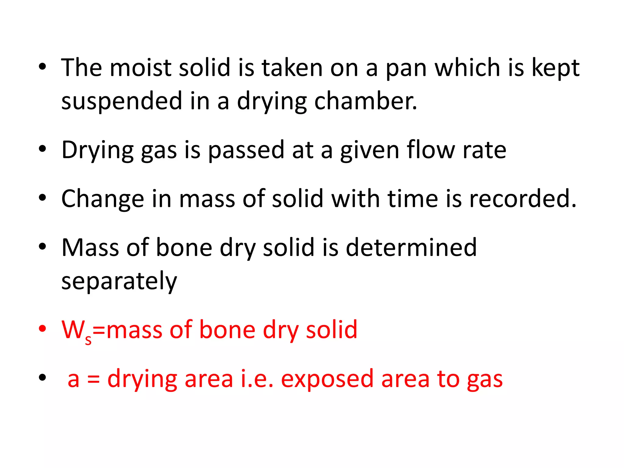Drying of wet solids | PPTX