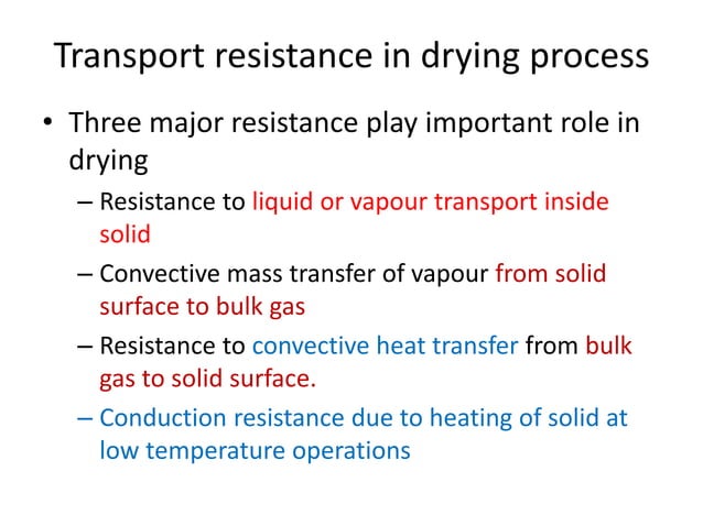 Drying of wet solids | PPTX | Chemistry | Science