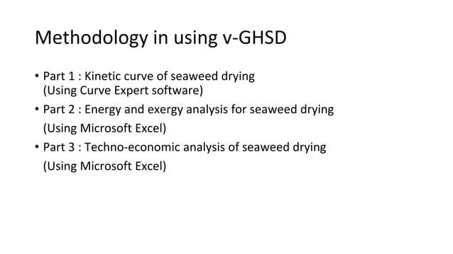 Drying performance of seaweed v-GHSD.pptx
